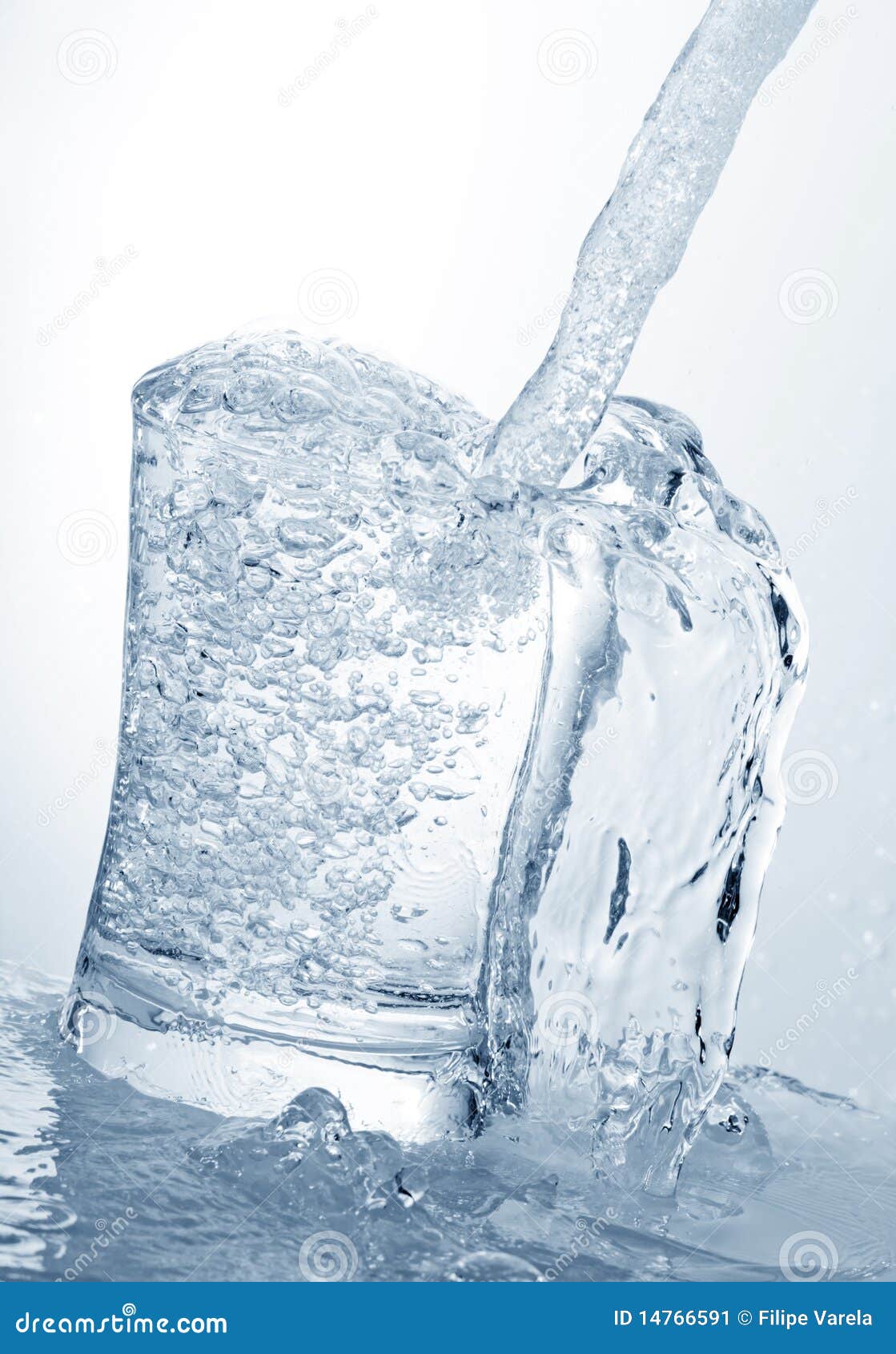 Water Running Off The Glyderau Mountains Stock Photography ...