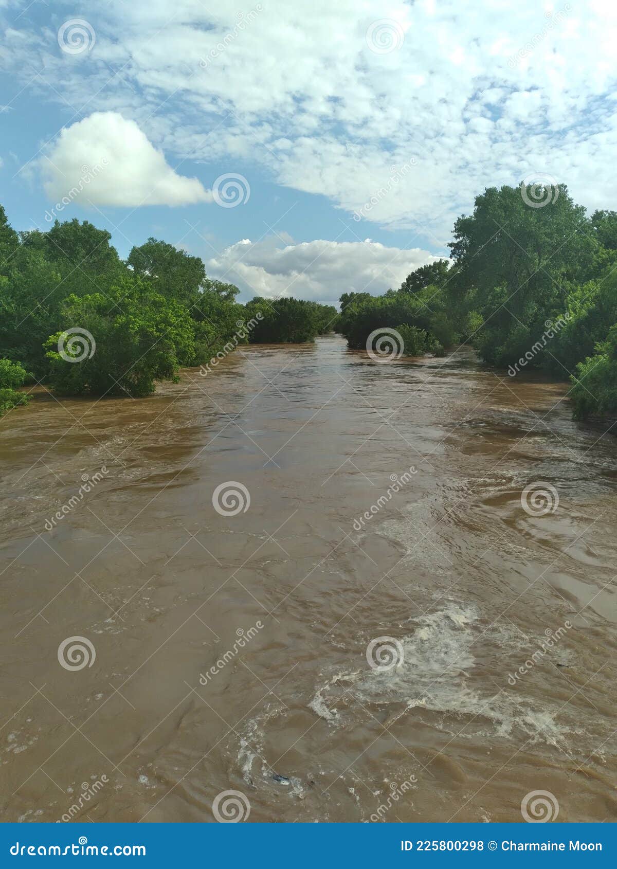 Water rush Bridge stock photo. Image of waterfall, coast - 225800298