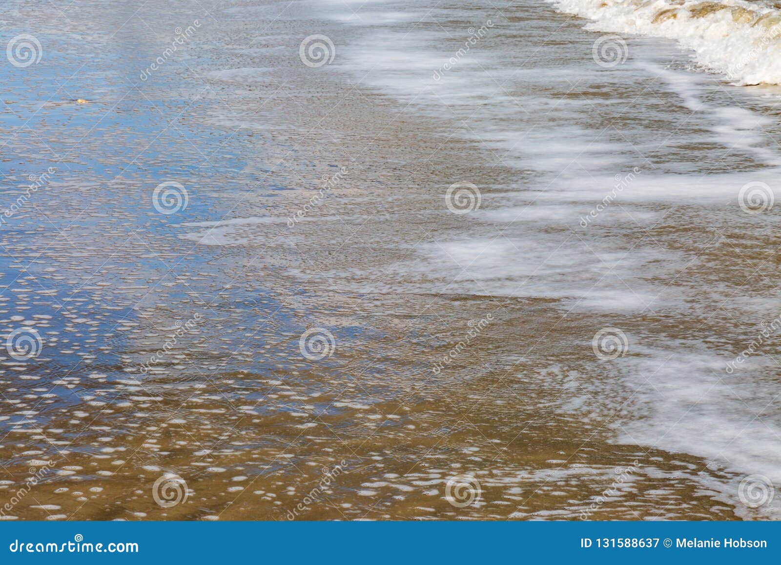 The Water`s Edge stock image. Image of beach, nature - 131588637