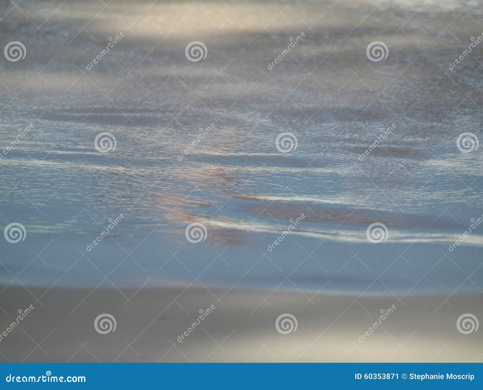 Water on sand stock image. Image of smooth, calm, sand - 60353871