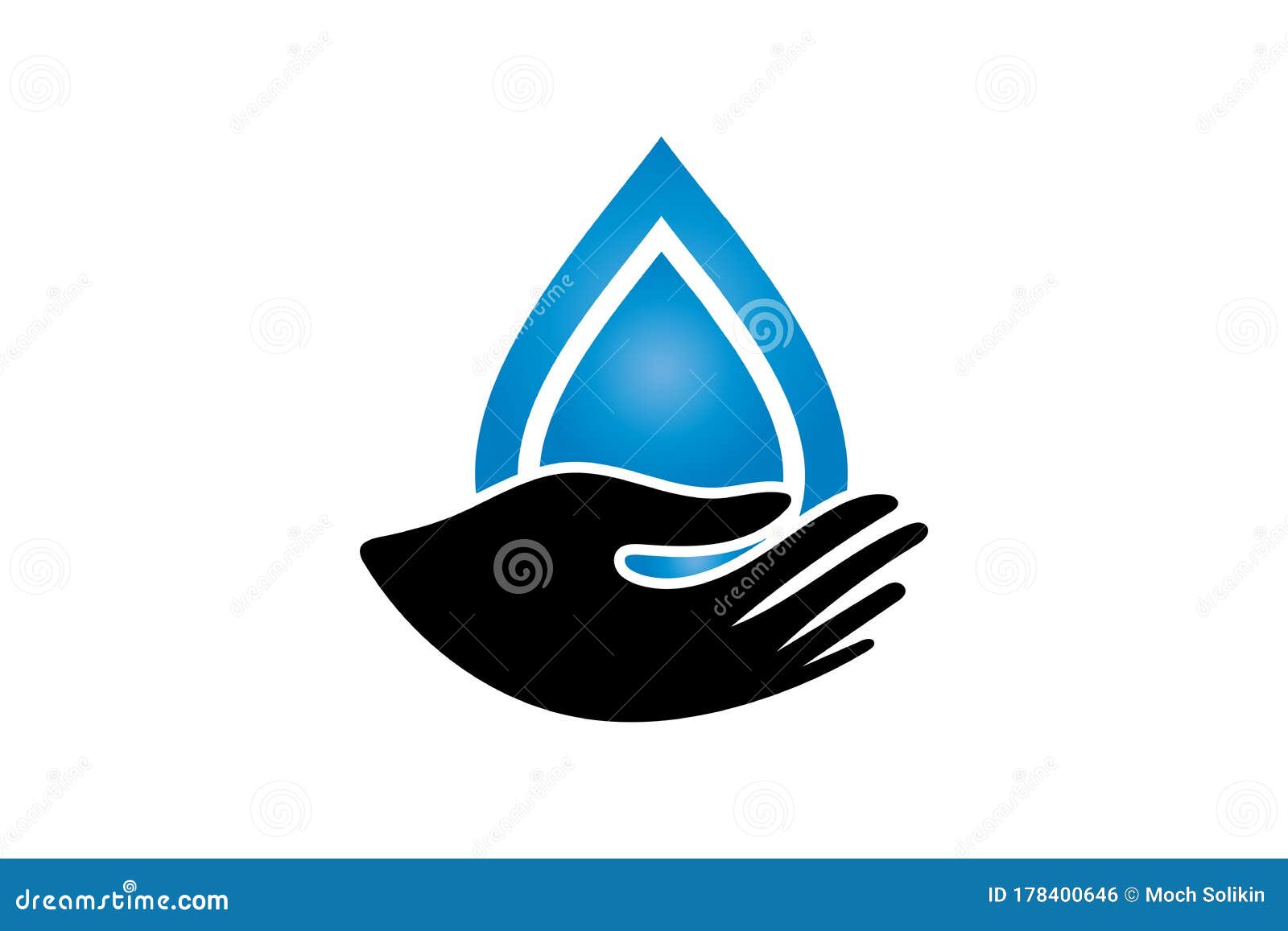 Water Saving Icon. Water Drop Sign Stock Vector - Illustration of ...