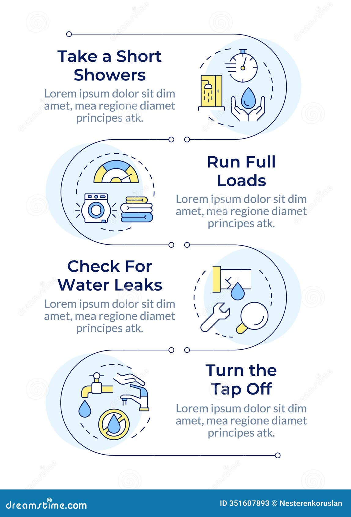 Infographic Saving Spending Characters Cartoon Vector | CartoonDealer ...