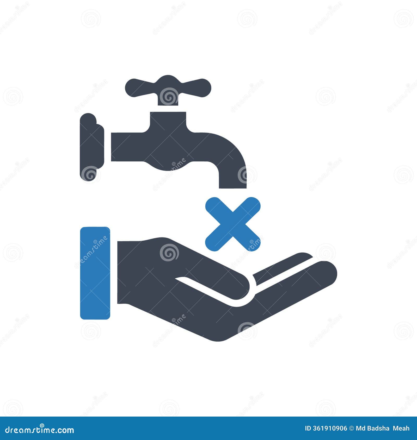Water Scarcity Isometric Flowchart Cartoon Vector | CartoonDealer.com ...