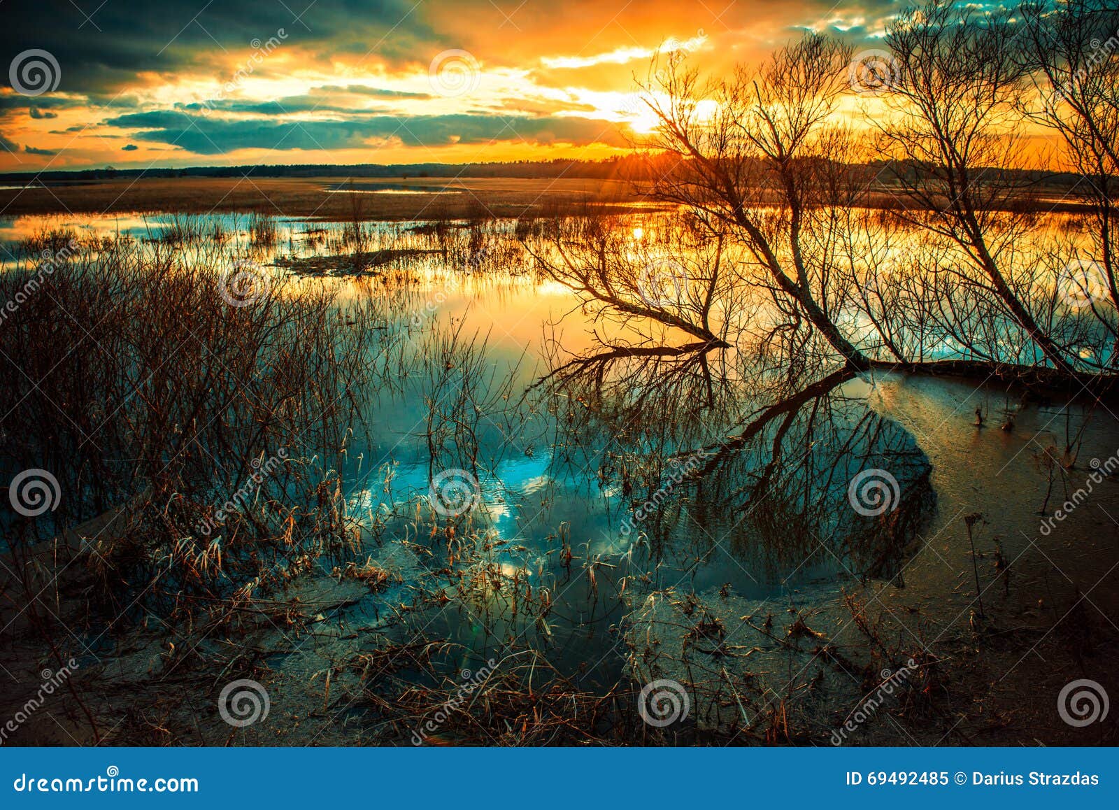 Water scenery stock image. Image of beauty, cloudy, afternoon - 69492485