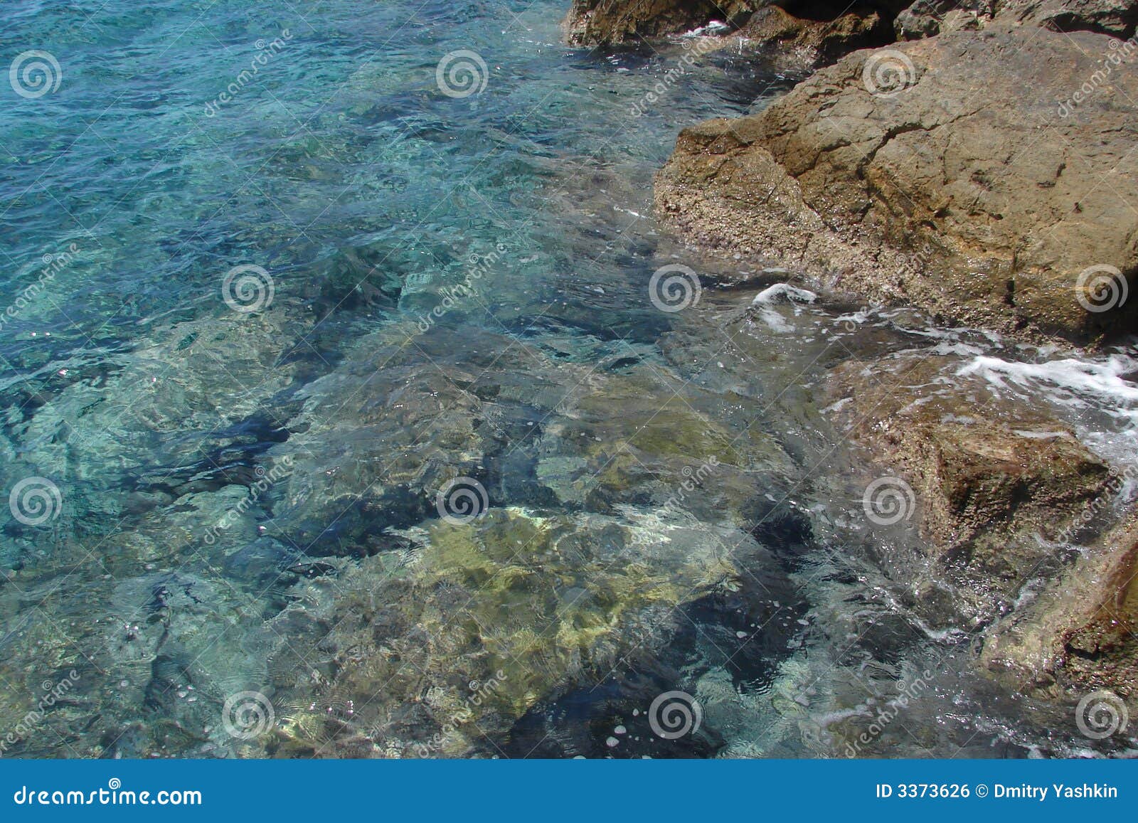 Water sea with reflection stock photo. Image of water - 3373626