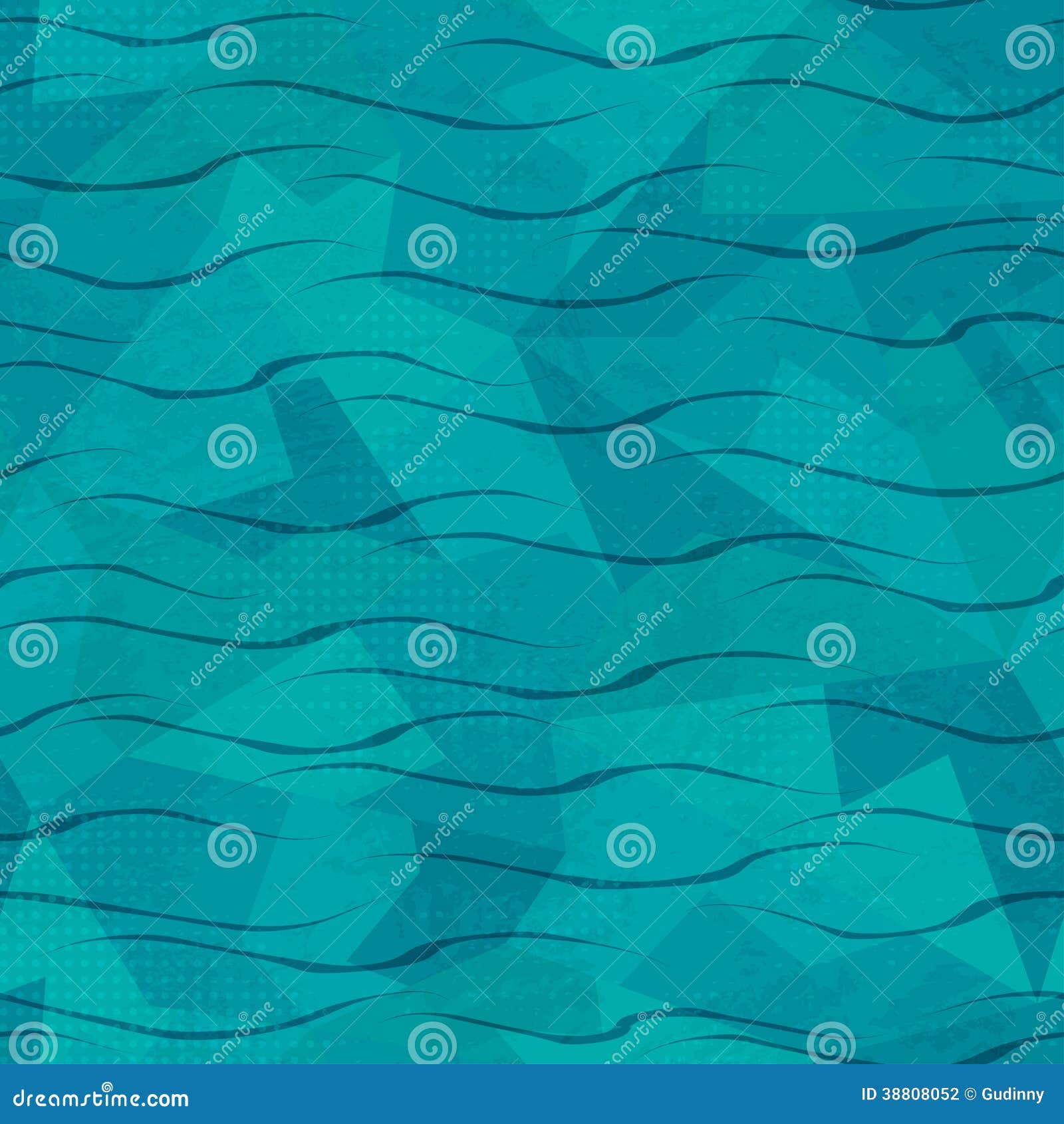 Water seamless pattern stock vector. Illustration of beautiful - 38808052