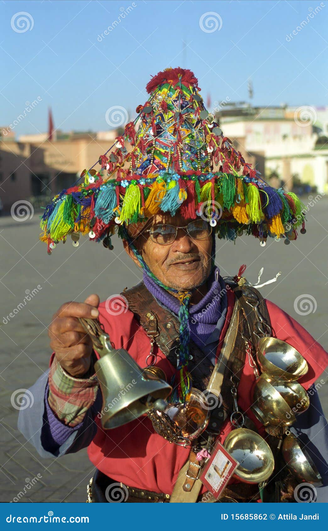 Water Seller, Marrakesh, Morocco Editorial Photography - Image of ...