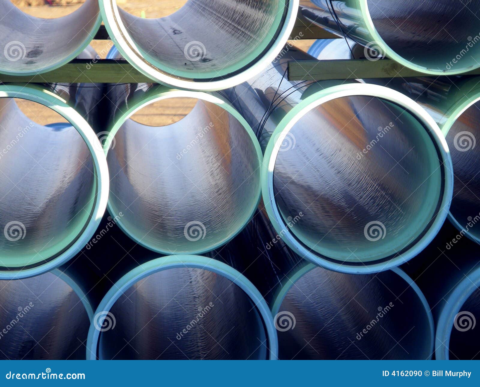 Water or sewer pipes stock photo. Image of stored, sewer - 4162090
