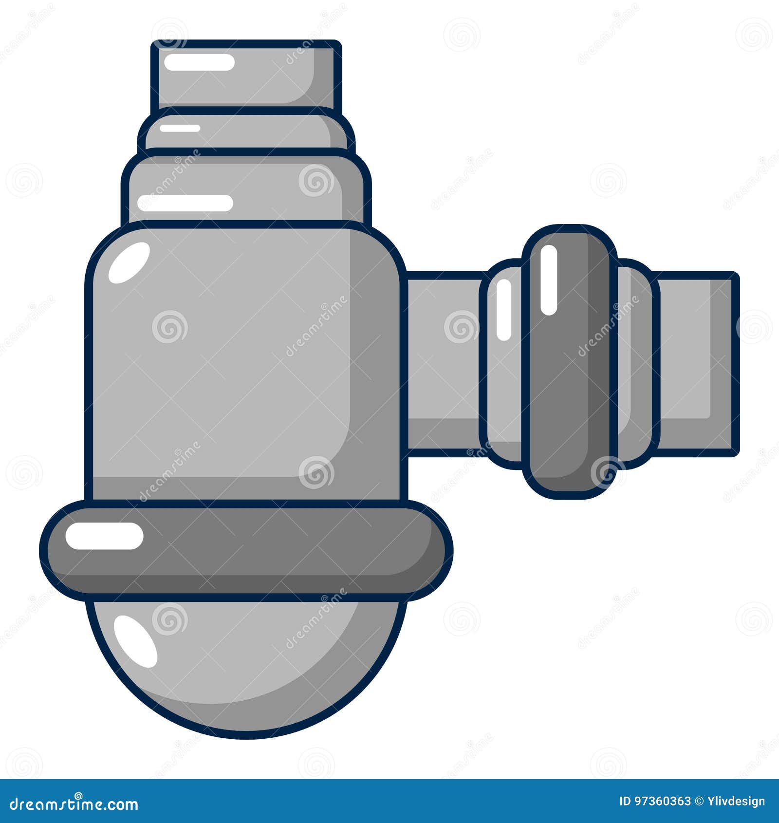 Sump Pit Icon Vector Illustration | CartoonDealer.com #184169374
