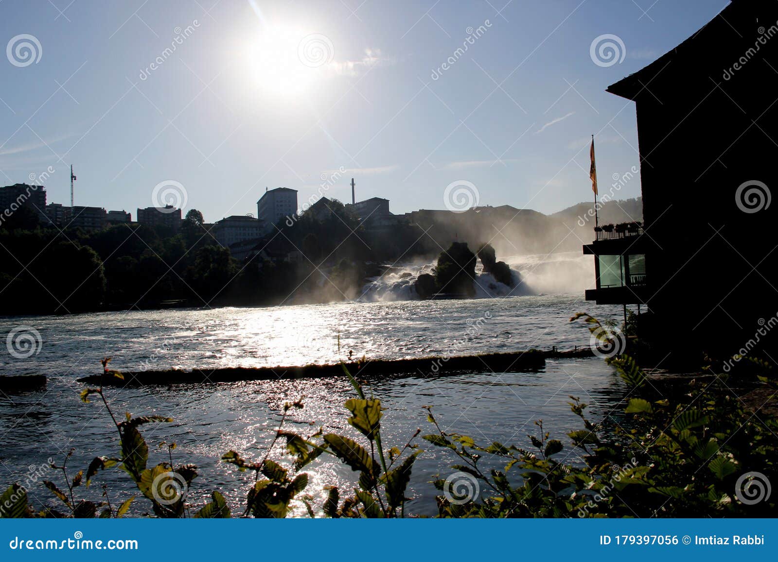 Water Shadow waterfall stock photo. Image of tower, water - 179397056