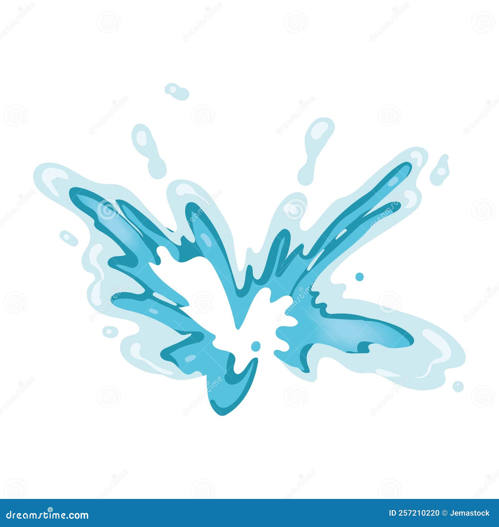 Water Shot Natural Resource Stock Vector - Illustration of fresh ...