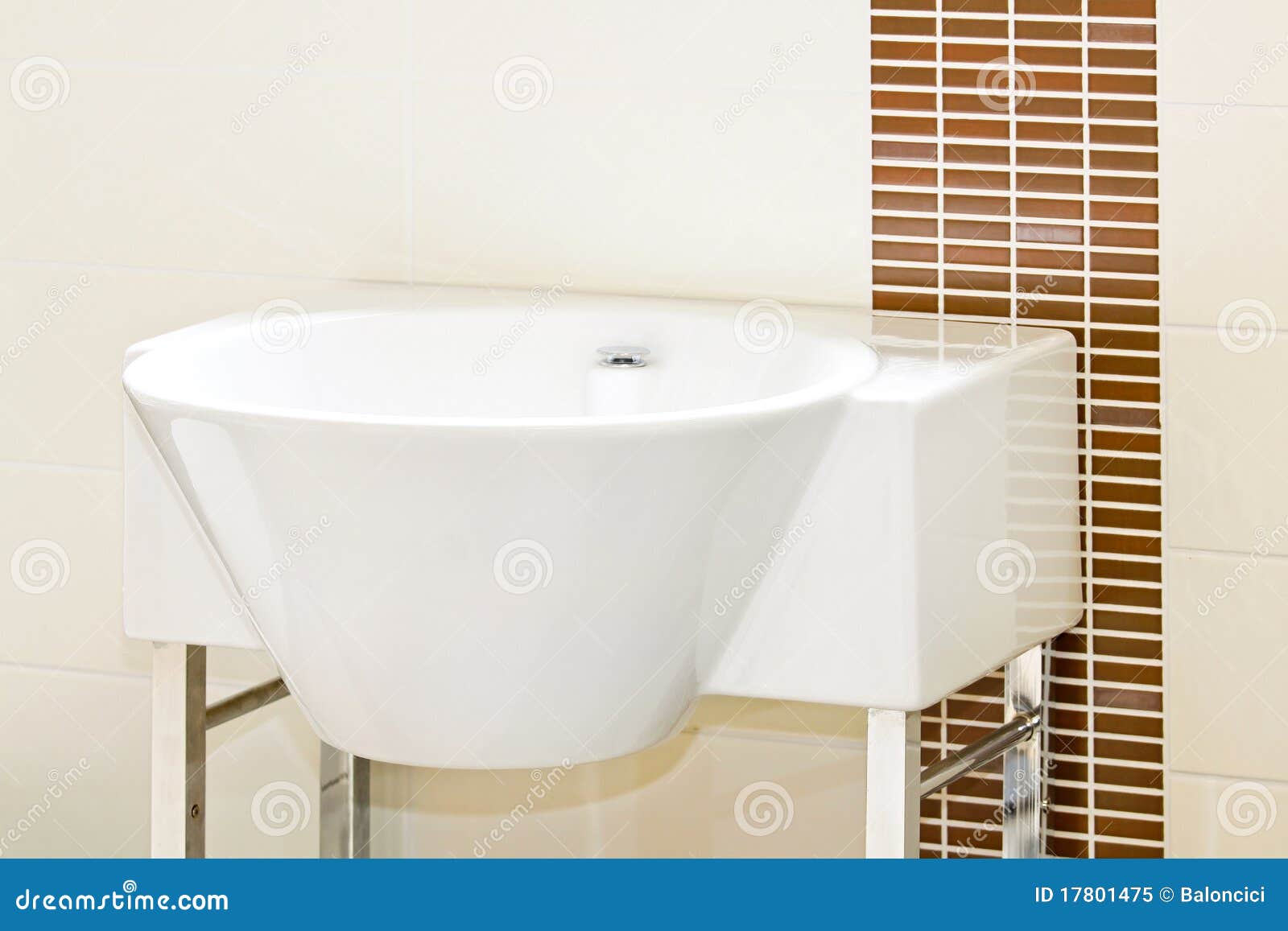 Water sink stock image. Image of ceramic, clean, modern - 17801475