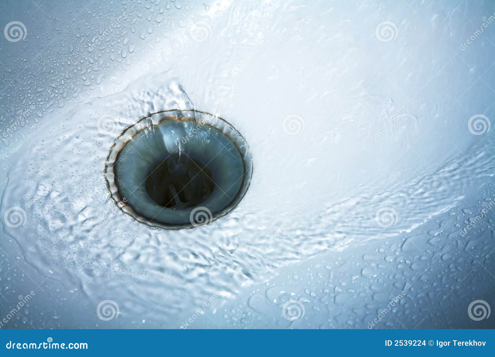 Water in a sink stock photo. Image of bright, falling - 2539224