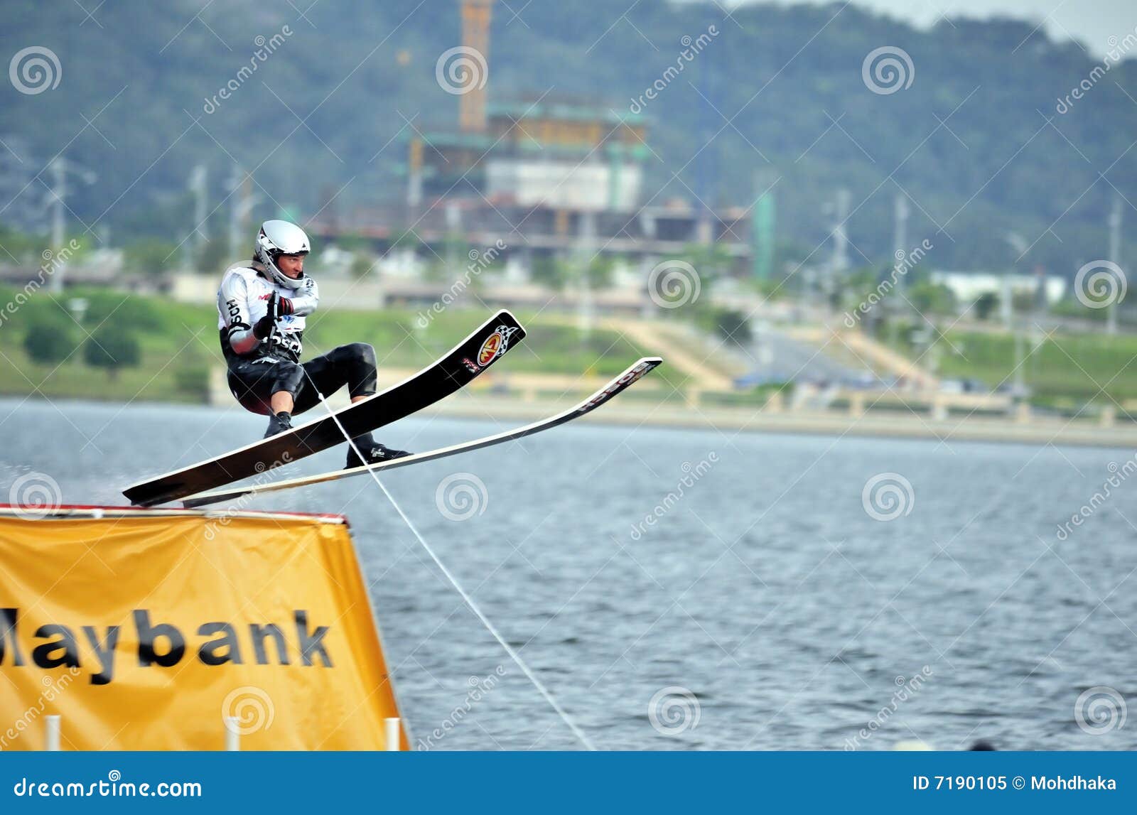 Water Ski in Action: Man Jump Editorial Image - Image of stamina ...
