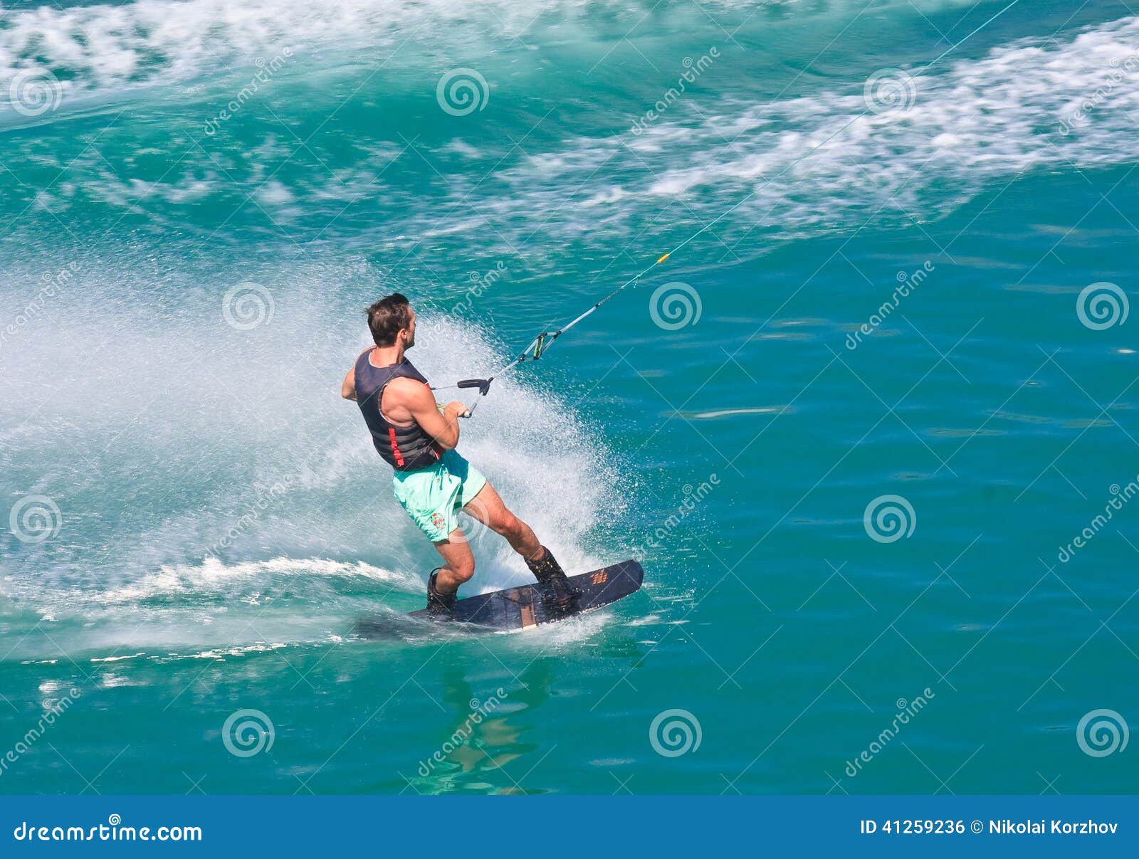 Water-skier editorial photo. Image of sailing, water - 41259236