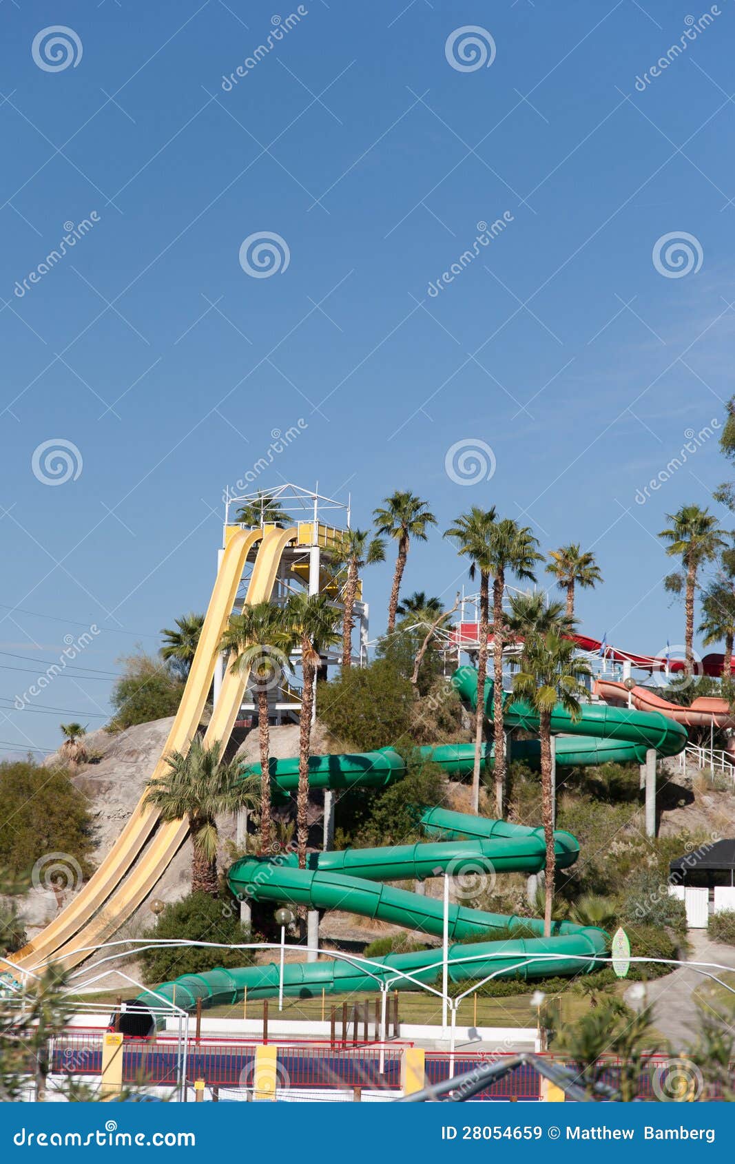Water Slide stock image. Image of tourist, tour, activity - 28054659