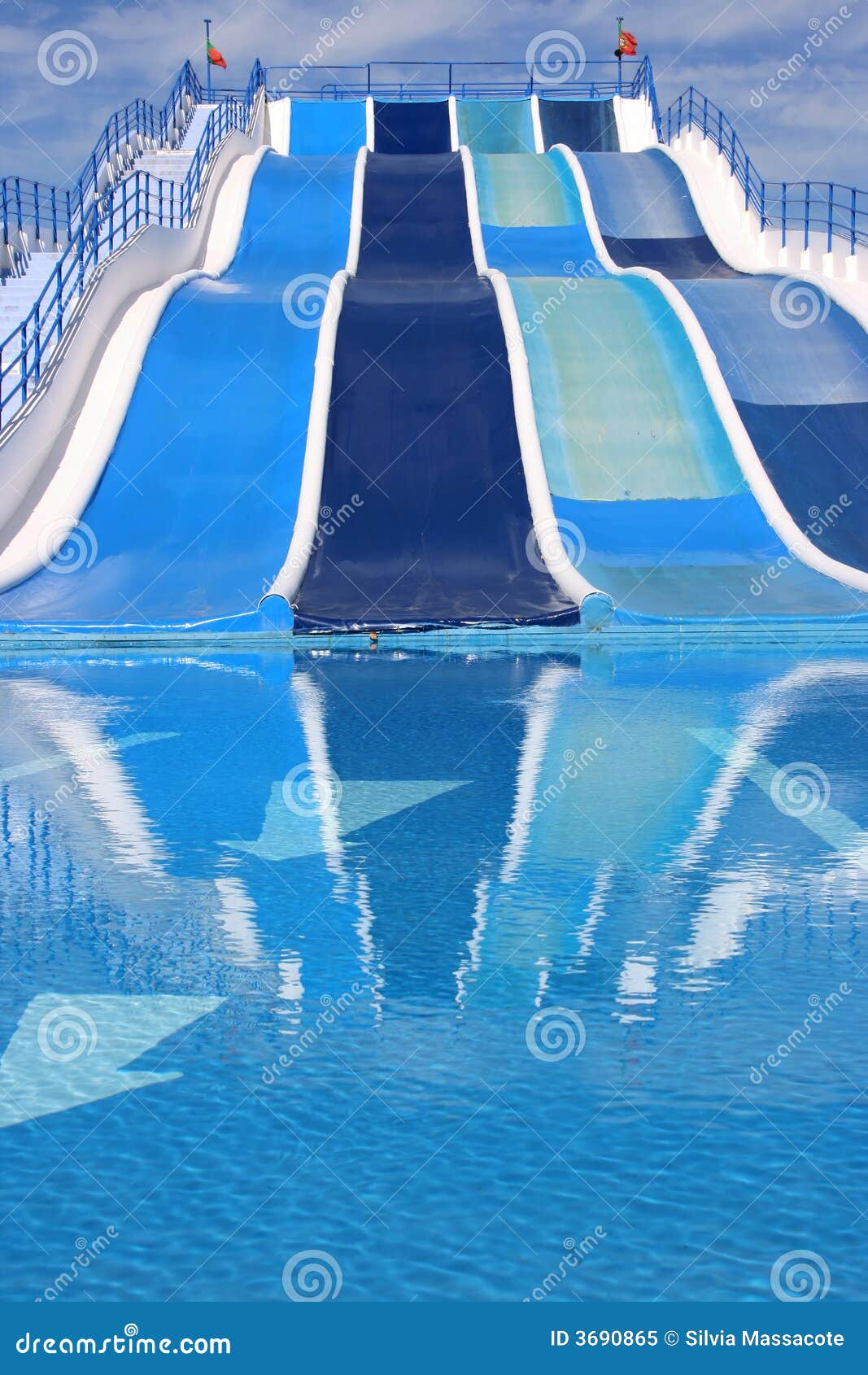 Water slide stock image. Image of merry, cheer, delight - 3690865