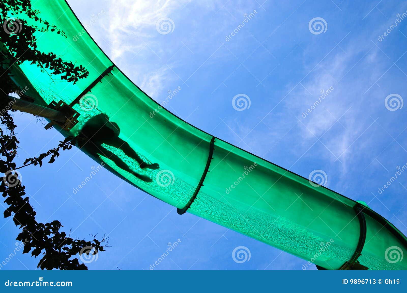 Water slide stock image. Image of outdoors, destinations - 9896713