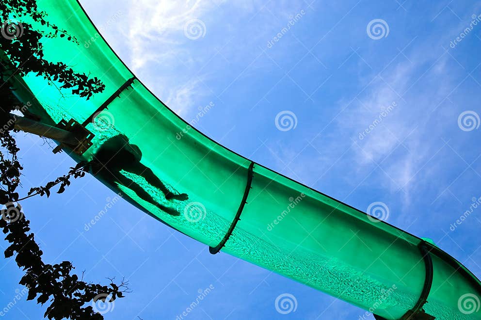 Water slide stock image. Image of outdoors, destinations - 9896713