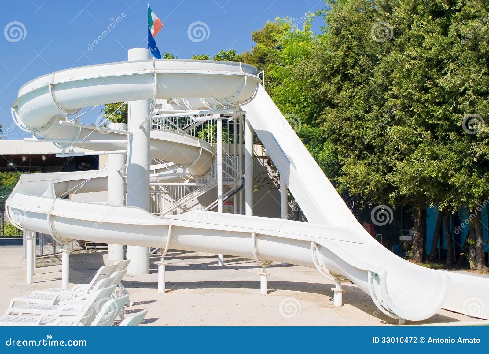 Water slide stock photo. Image of vacation, slide, tourism - 33010472