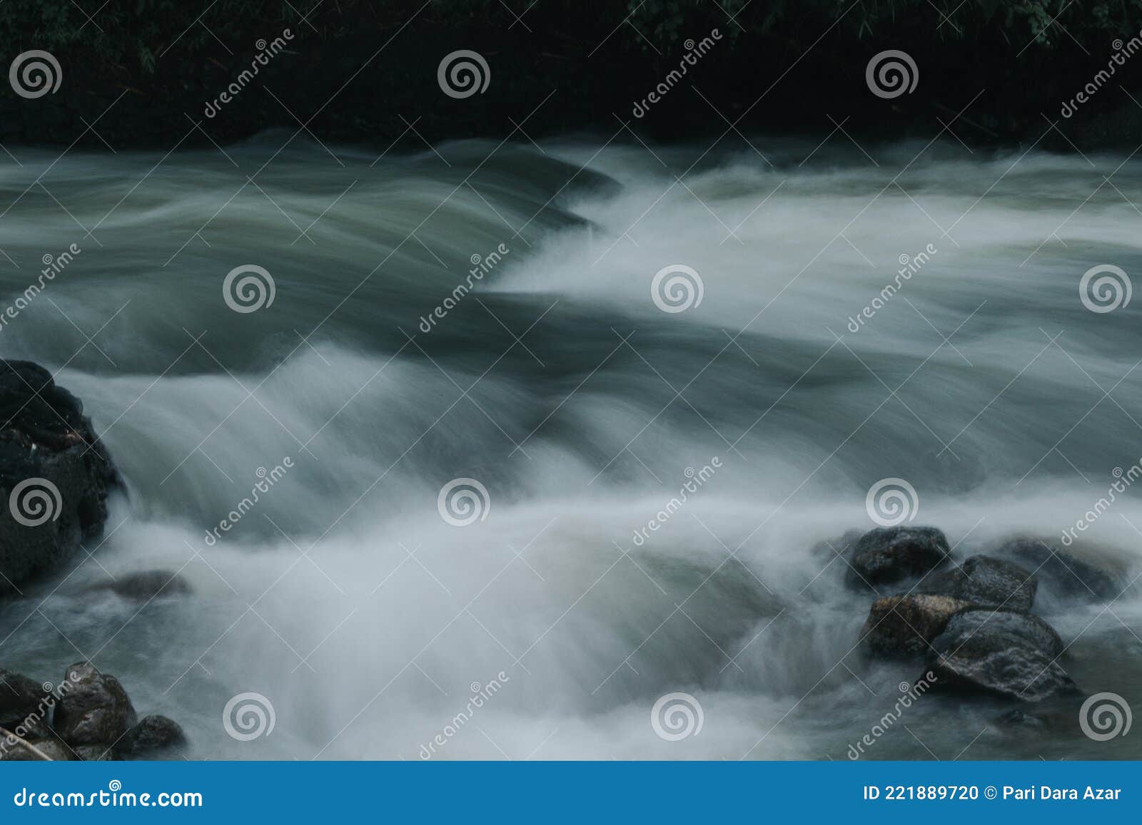 Slow Speed Shutter of Malahayu Indonesian Stock Photo - Image of water ...