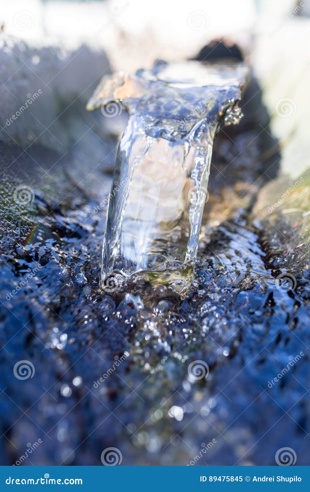 Water in a small river stock image. Image of outdoor - 89475845