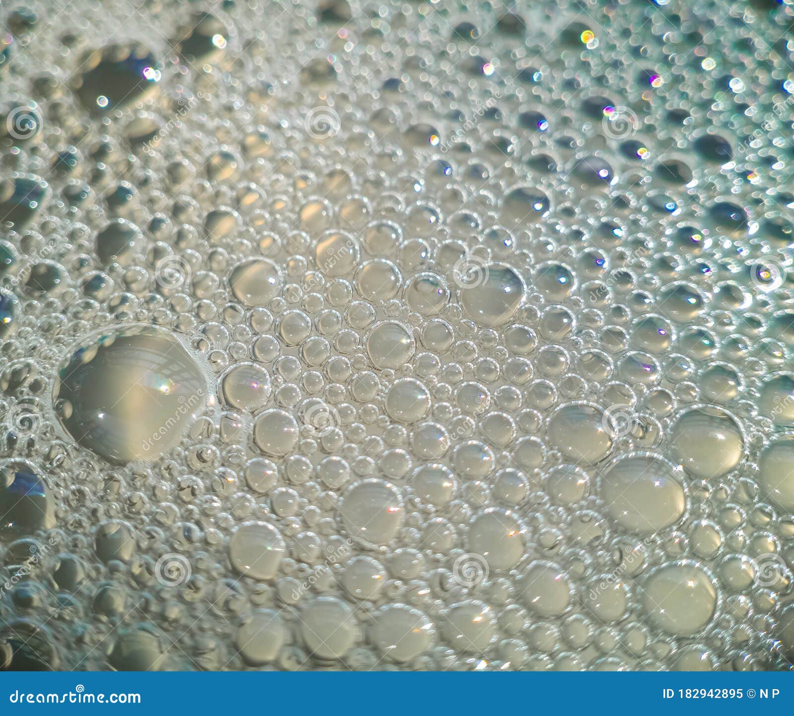WATER SOAP BUBBLES DROP PATTERN TEXTURE MISCELLANEOUS BACKGROUND Stock ...