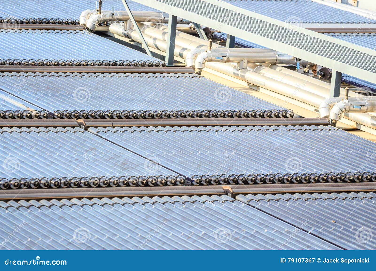 Water Tap Solar PV Rooftop Stock Image | CartoonDealer.com #75541039