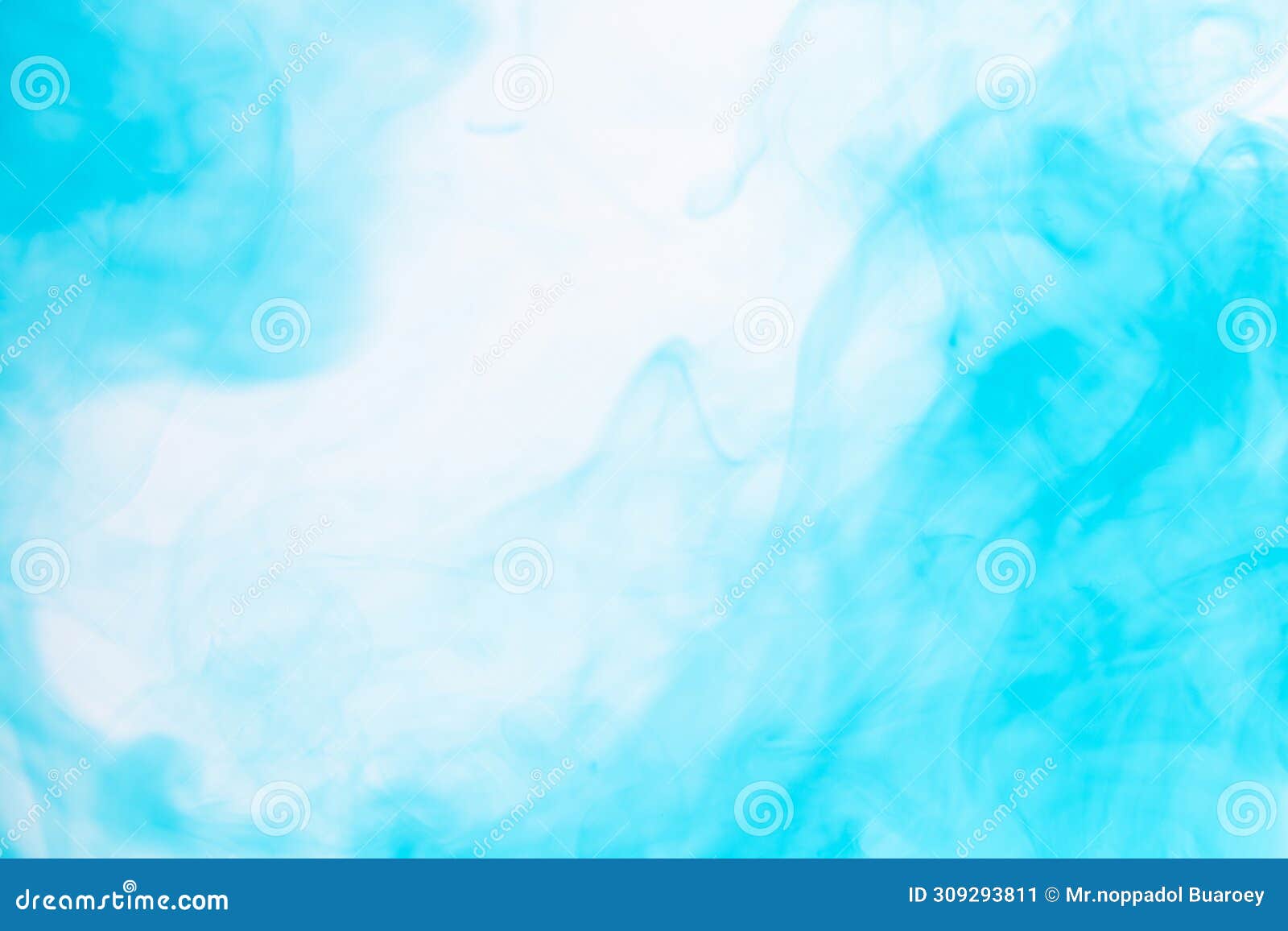 Water Soluble Blue Photograph There are Patterns Created by the Flow of ...