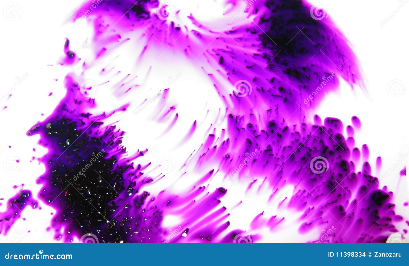 Water-soluble Potassium Permanganate. Stock Photo - Image of color ...
