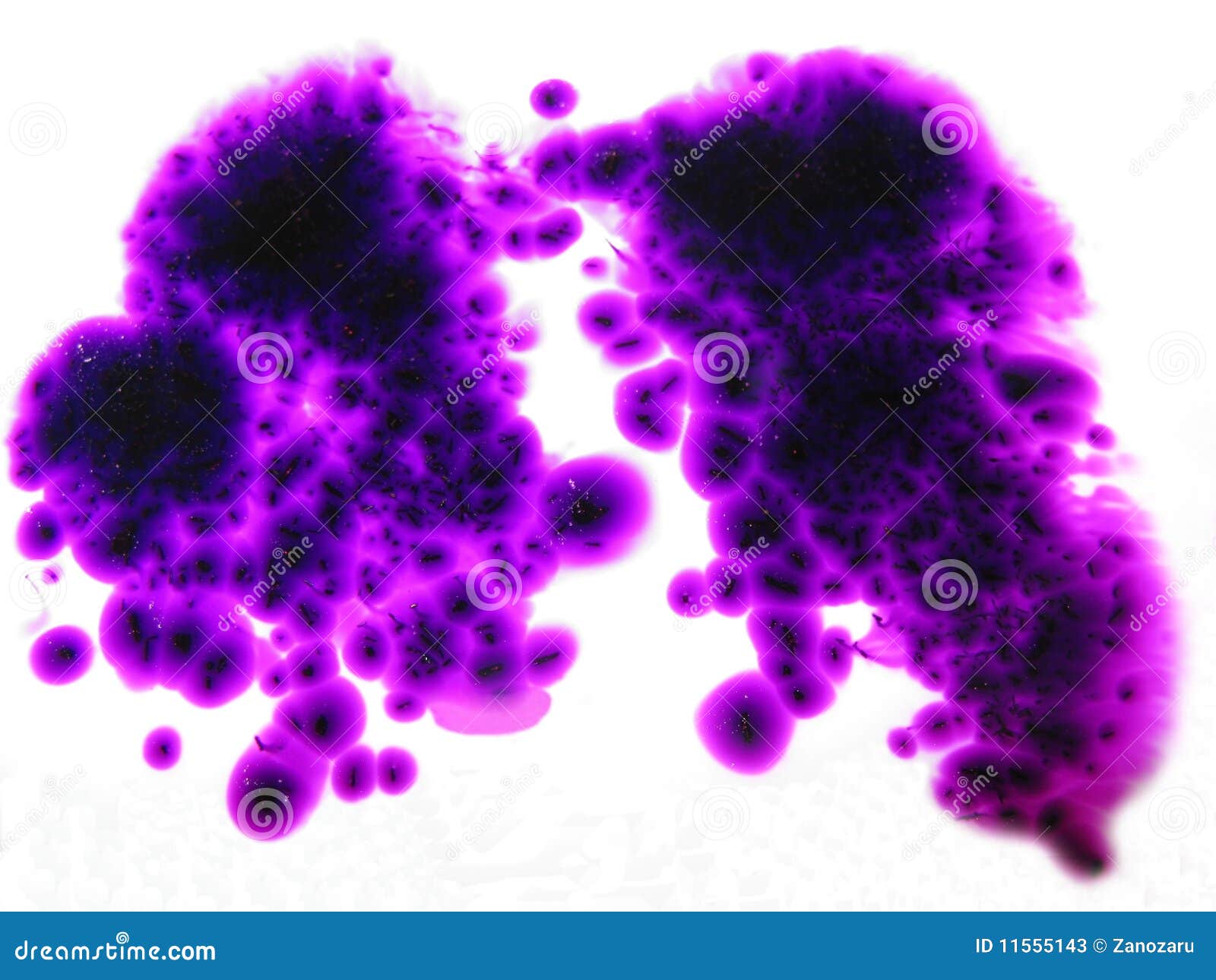 Water-soluble Potassium Permanganate. Background Stock Image - Image of ...