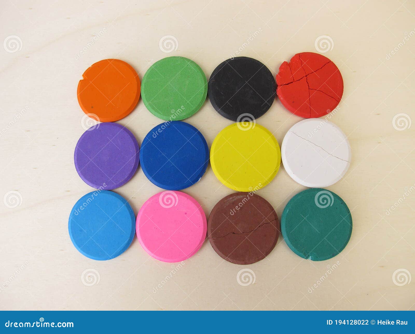 Water-soluble Watercolor Tablets Royalty-Free Stock Image ...