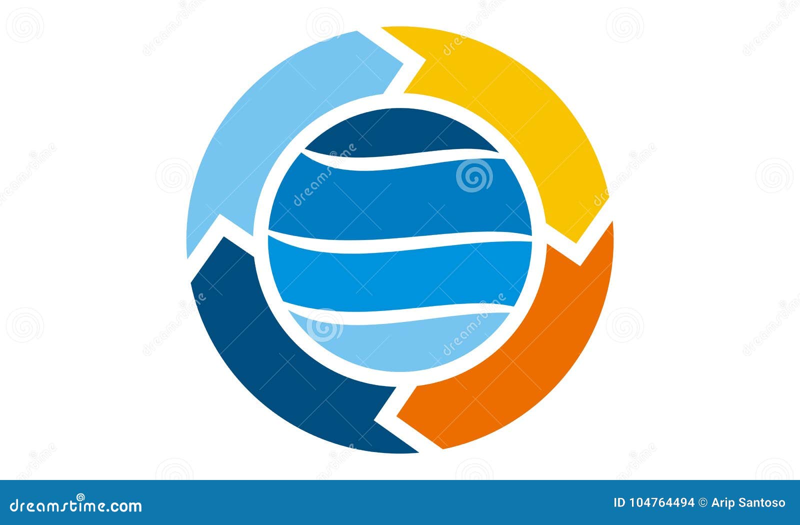 Water Solution Template stock vector. Illustration of energy - 104764494