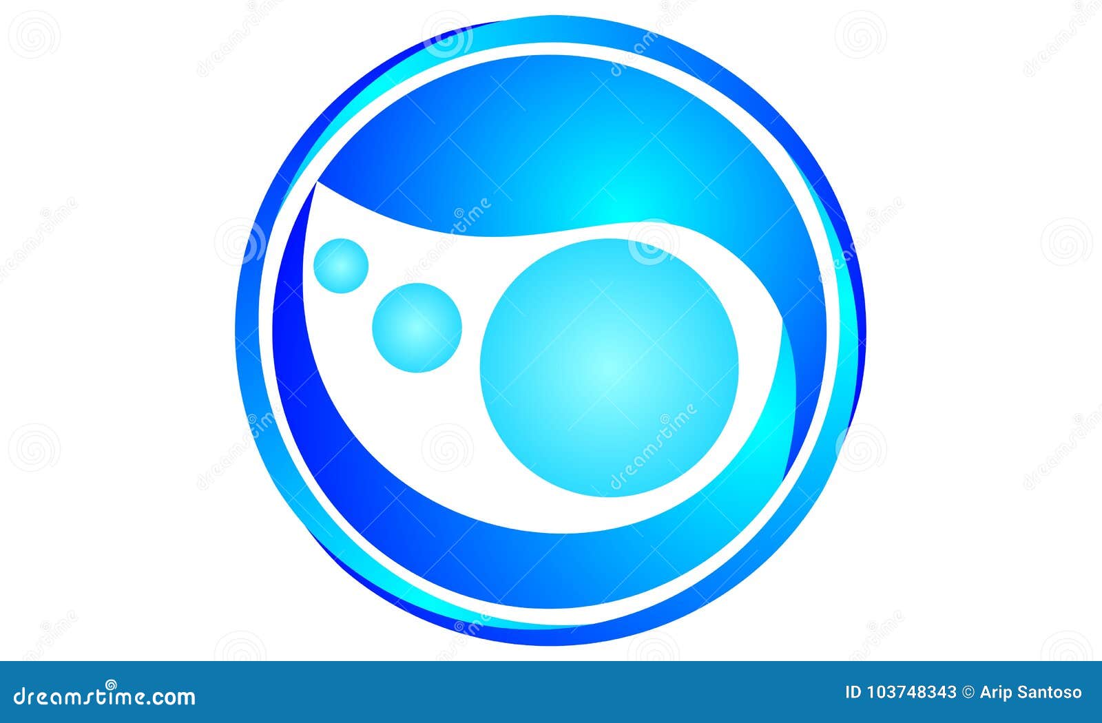 Water Solution Template stock vector. Illustration of fluid - 103748343