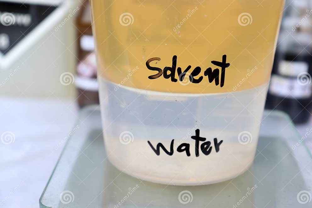 Water and solvent stock photo. Image of liquid, chemistry - 183906980