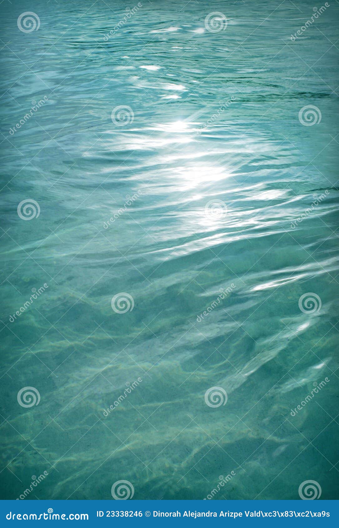 Water with sparkles stock photo. Image of water, calm - 23338246