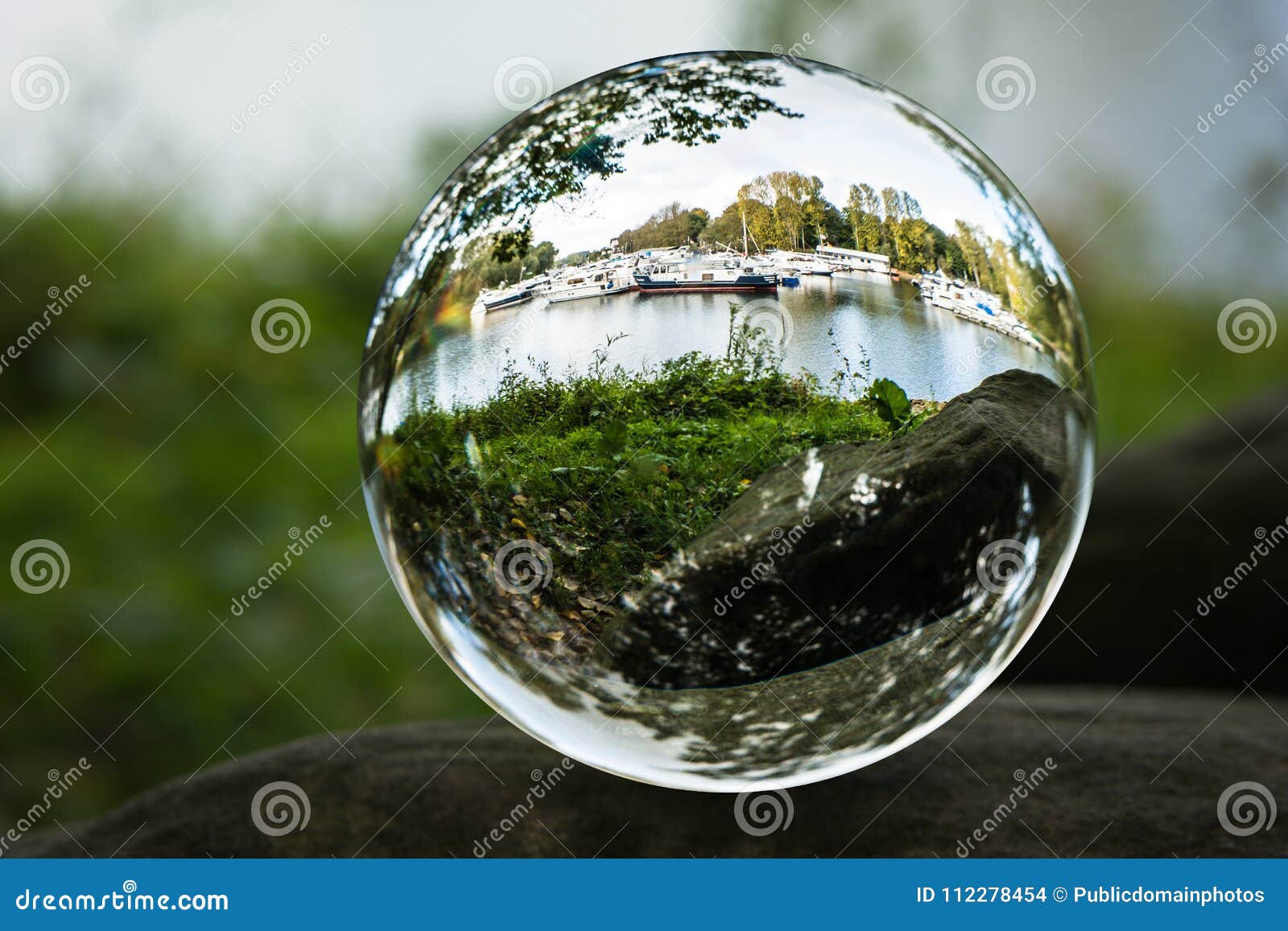 Water, Sphere, Reflection, Glass Picture. Image: 112278454