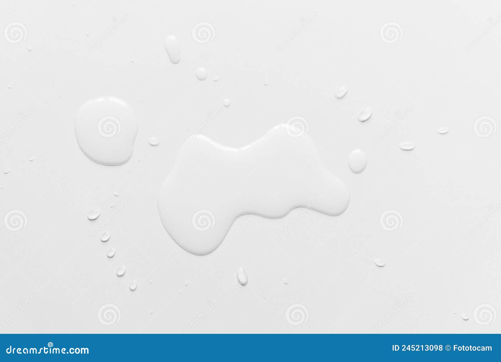 .Water Spilled on a White Table - Image Stock Photo - Image of cool ...