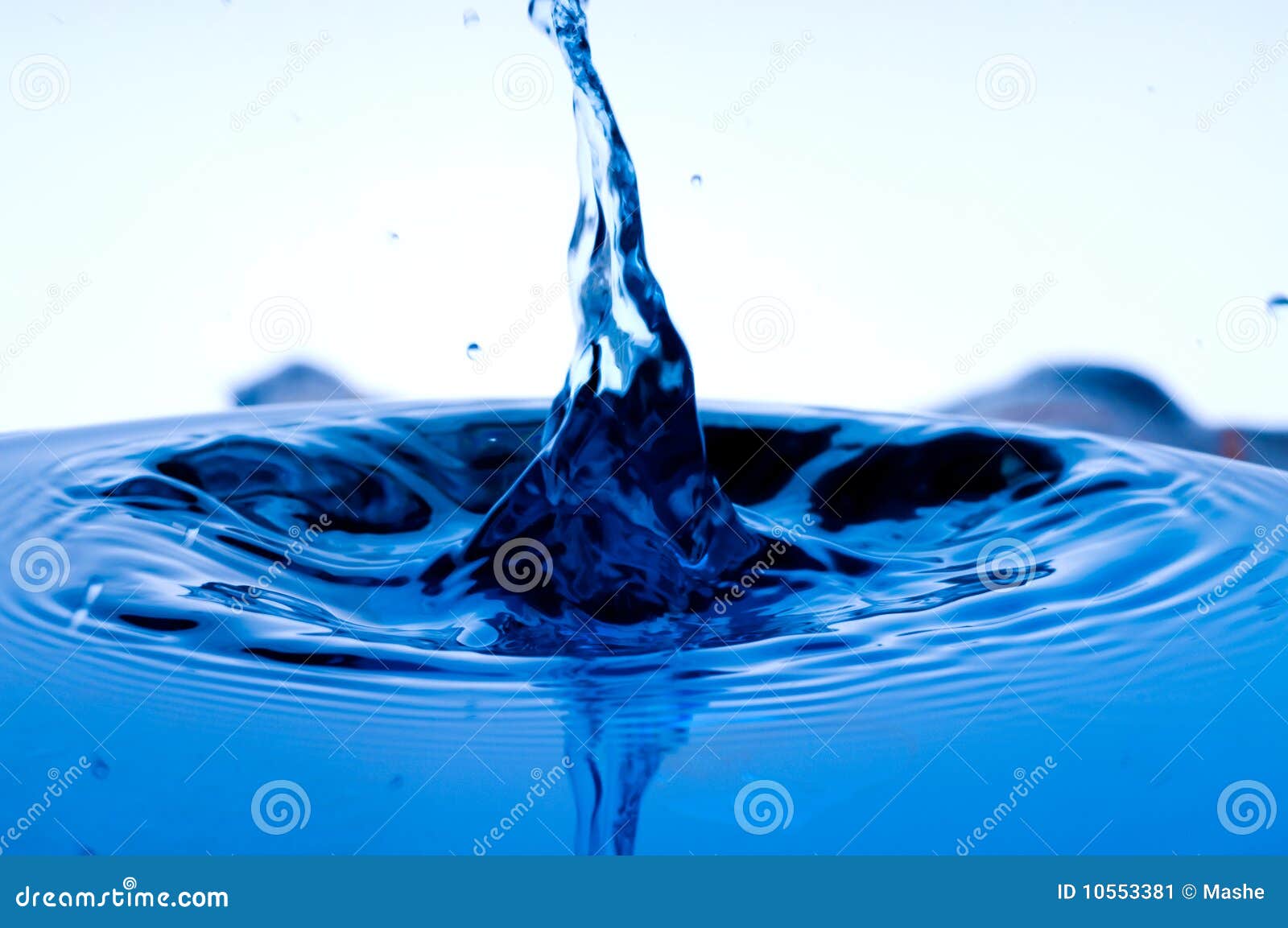 Water splash stock image. Image of cold, drip, flow, falling - 10553381