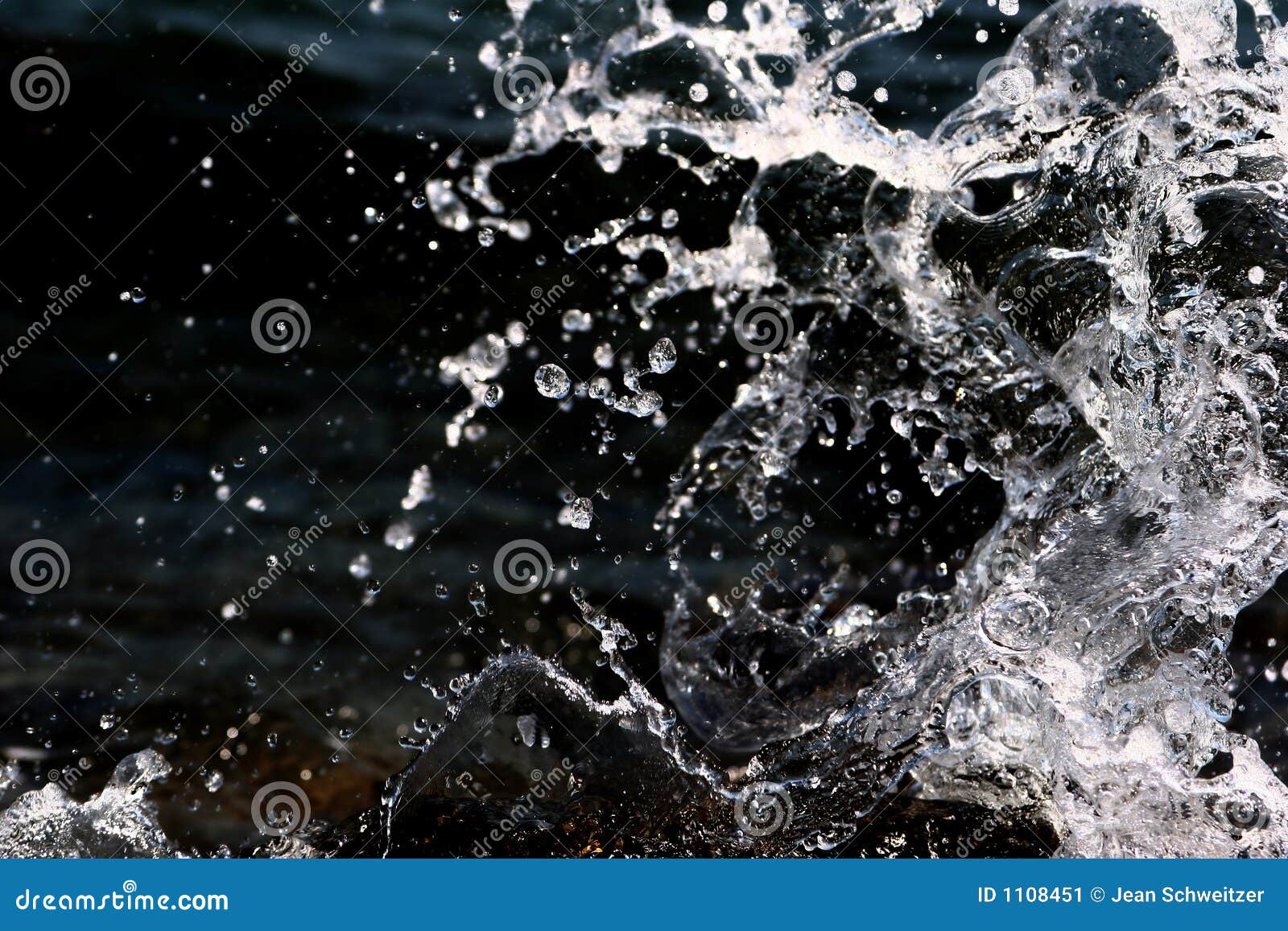 Water splash stock image. Image of explosion, cleanse - 1108451