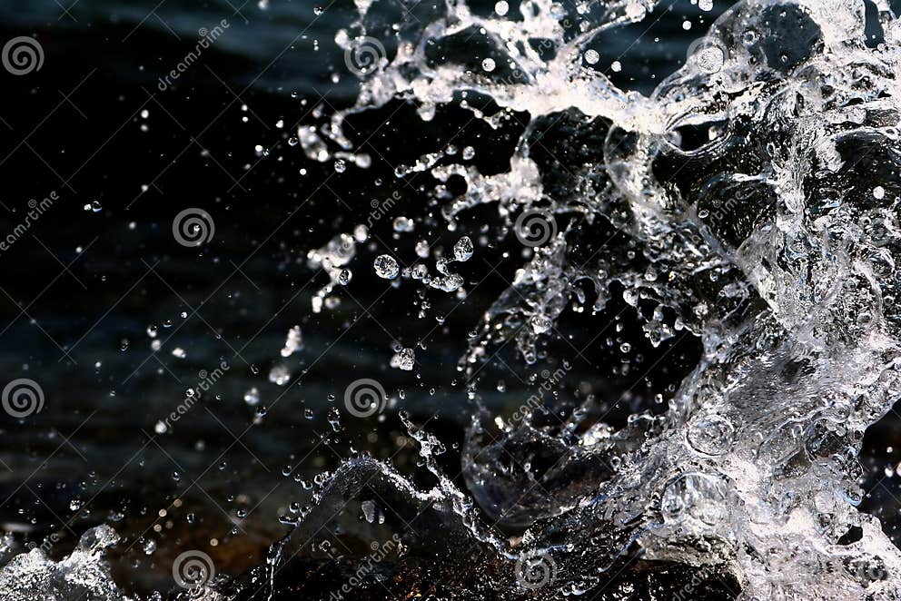 Water splash stock image. Image of explosion, cleanse - 1108451