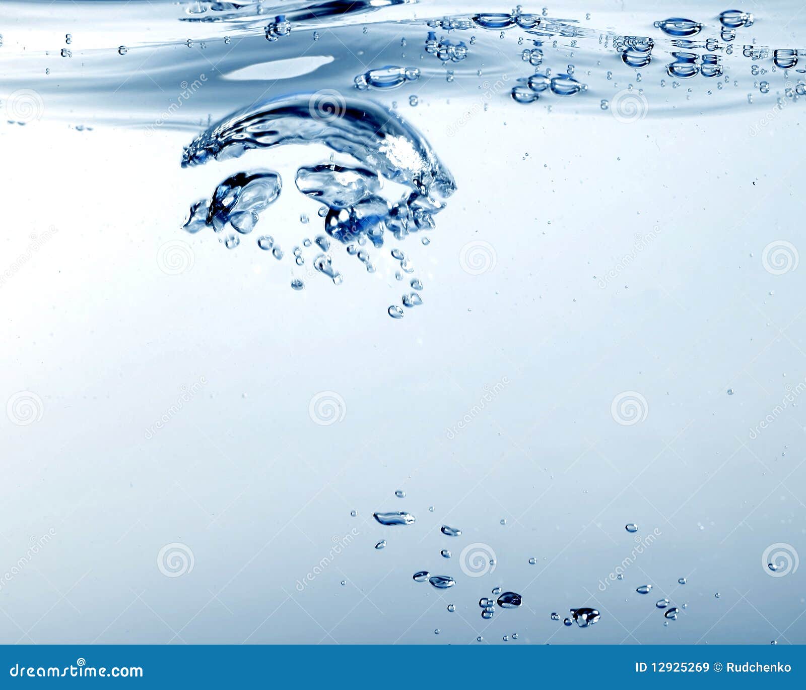 Water splash stock image. Image of bright, depth, flowing - 12925269