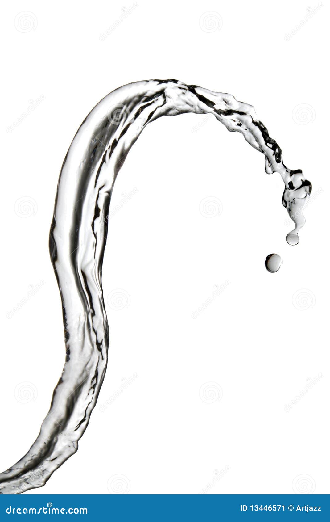 Water splash stock image. Image of beauty, falling, drip - 13446571