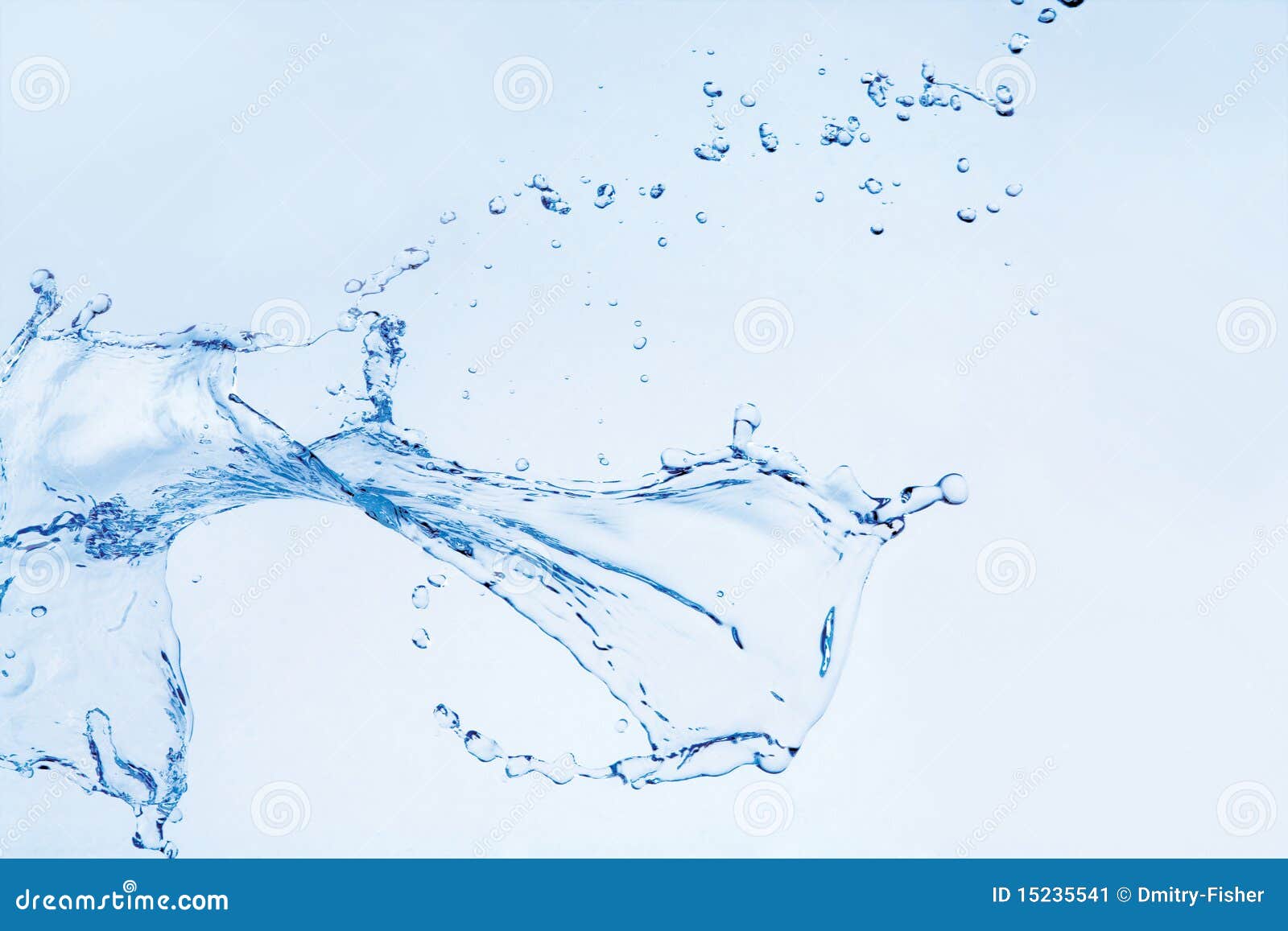 Water Splash. stock image. Image of fluid, abstractly - 15235541