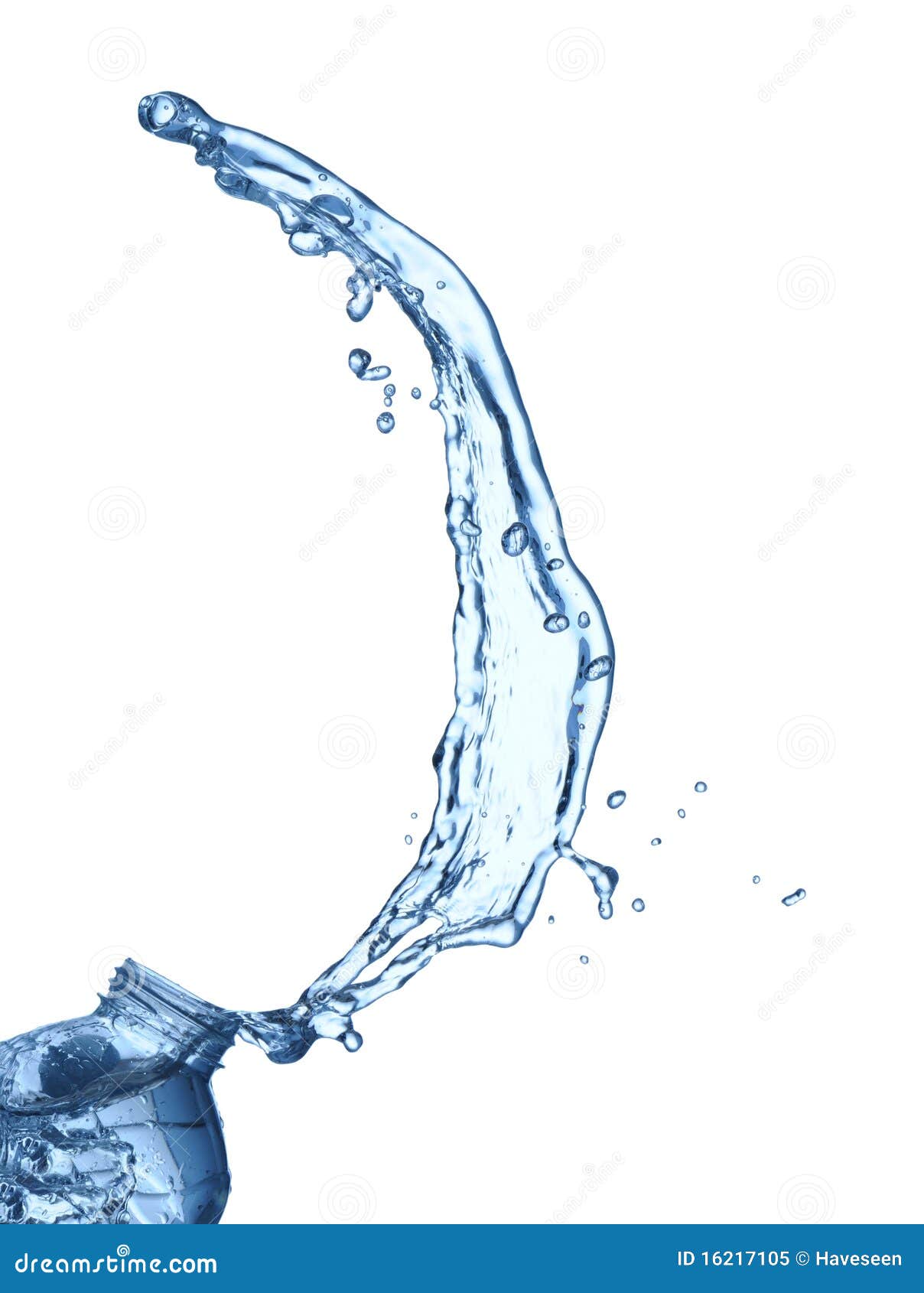 Water splash stock image. Image of purity, motion, flow - 16217105