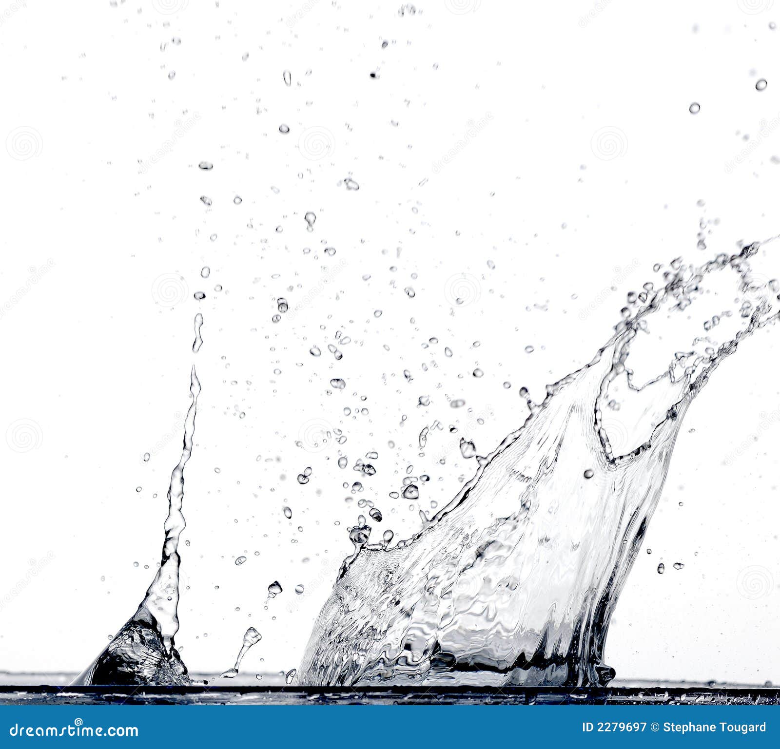 Water Splash stock image. Image of bubbles, deep, abstract - 2279697