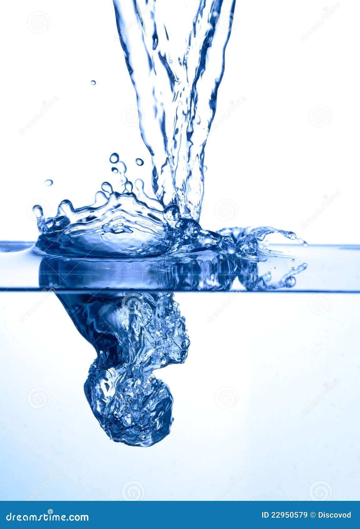 Water splash stock image. Image of foam, drip, abstract - 22950579