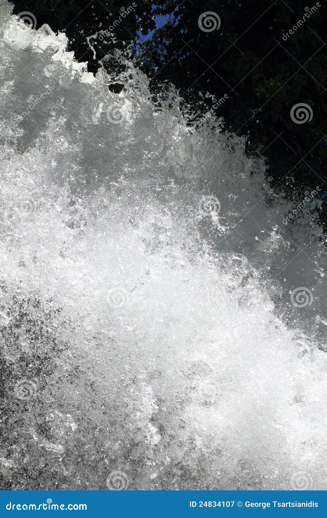 Water splash stock image. Image of background, edge, waterfall - 24834107