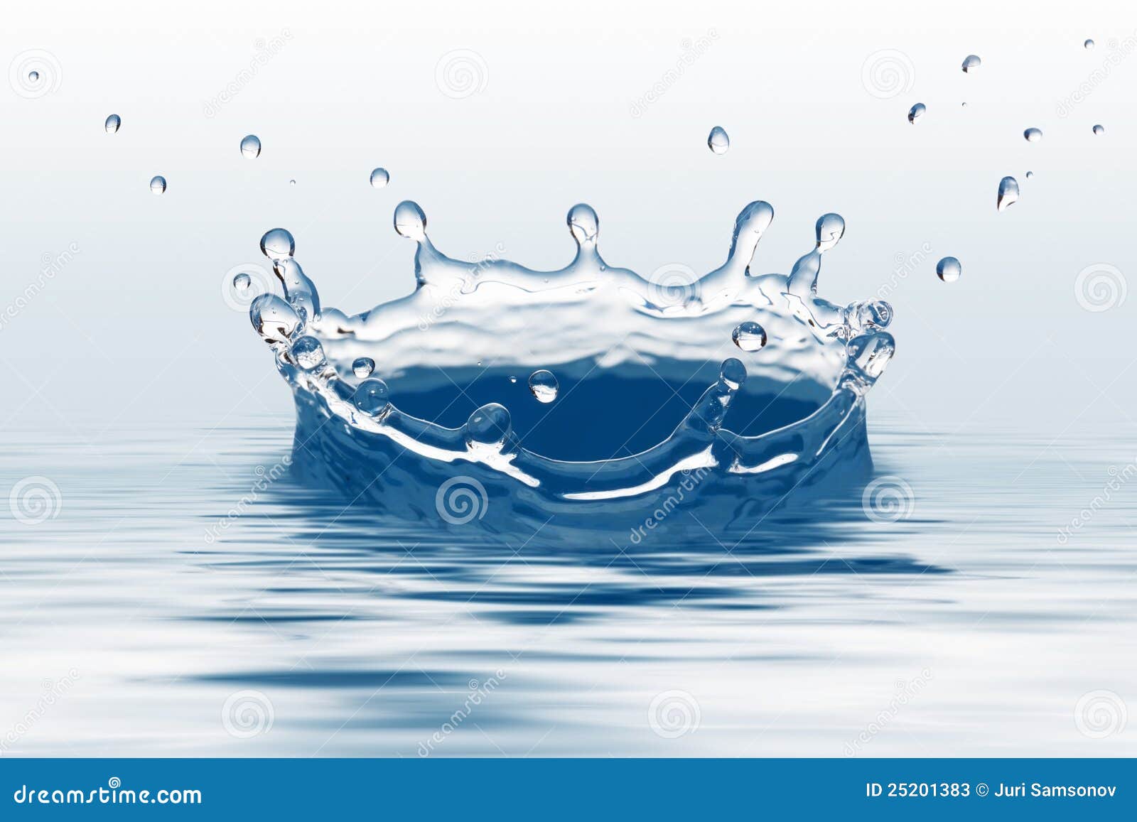 Water splash. stock image. Image of nature, closeup, blue - 25201383