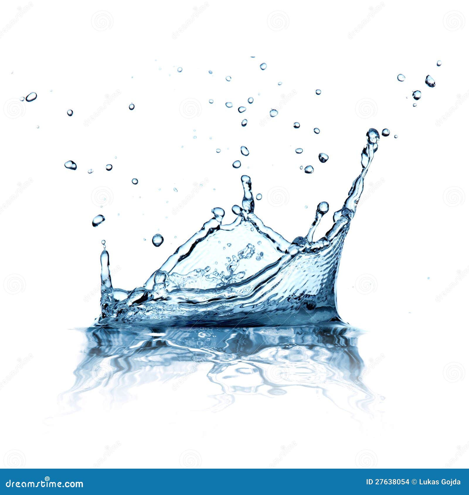 Water splash stock photo. Image of aqua, motion, liquid - 27638054